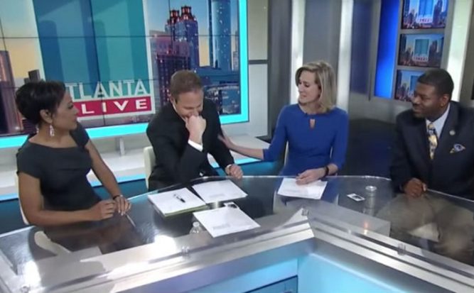 News Anchor Breaks Down In Tears On Live TV When A Report Takes An ...