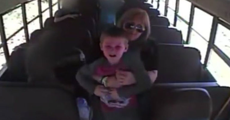 Boy Cries In Fear On The Bus As Time Runs Out But The Driver Knows ...