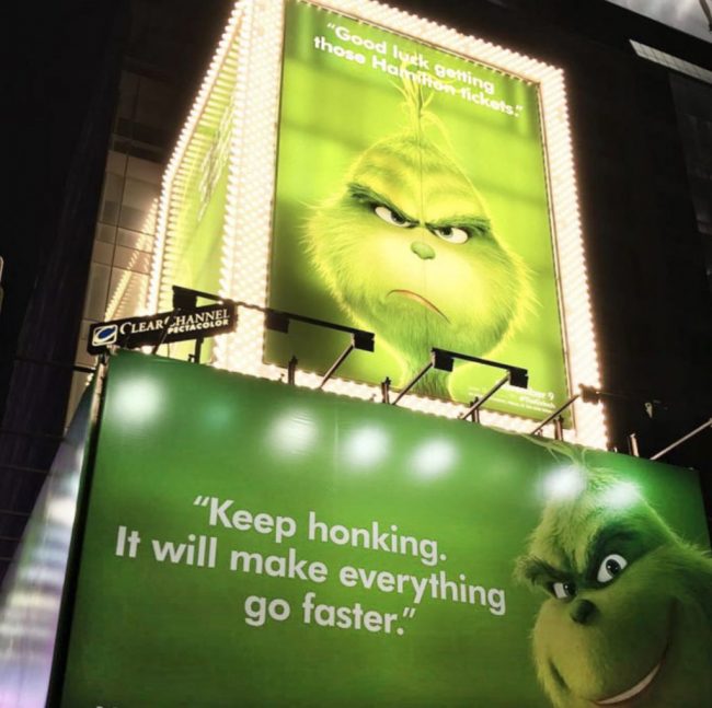 Hilarious Grinch Billboards Are Showing Up To Troll America And People ...
