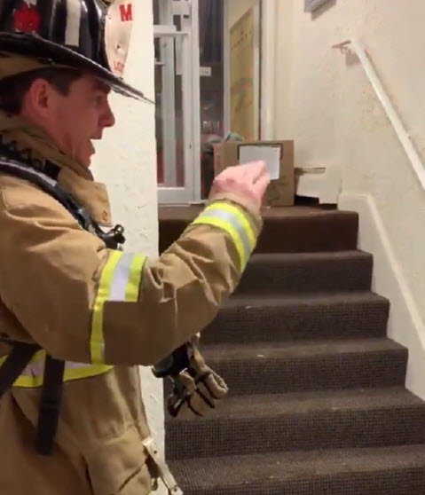 Firefighter Sees Non-Verbal Child And Starts Speaking His Language ...