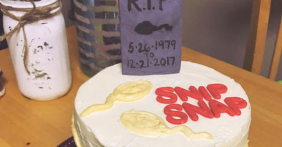 Wife Throws Husband Hilarious Vasectomy Party To Prepare For The ‘Snip ...