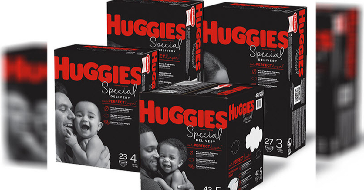 For The First Time, Huggies Is Featuring Dads On The Diaper Box ...