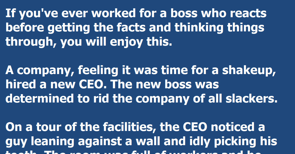 CEO Fires ‘Slacker’ And Makes A Fool Of Himself In The Process ...