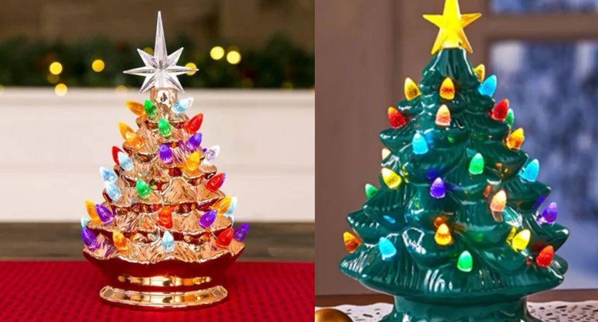 The Classic Mini Christmas Trees We All Love And Remember Are Back ...