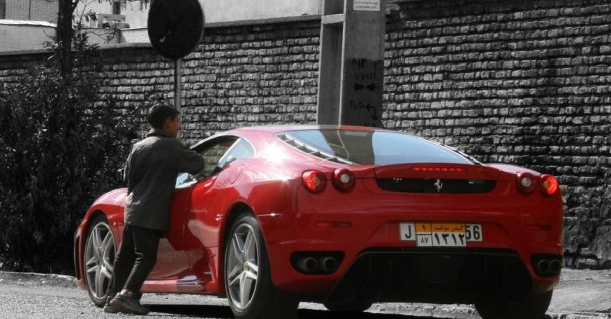 Young Rich Guy Starts Showing His Ferrari Off To An Old Man ...
