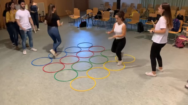 Students Coordinate Their Moves In An Impressive New Dance ...