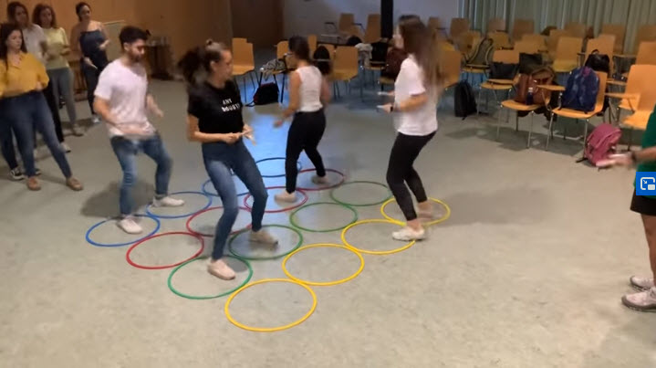 Students Coordinate Their Moves In An Impressive New Dance ...
