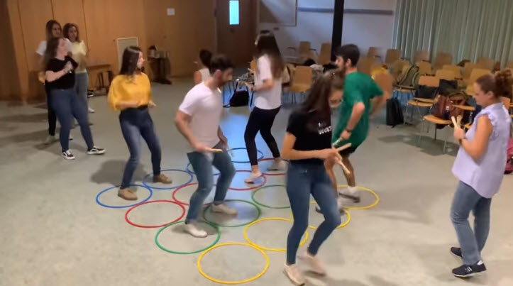 Students Coordinate Their Moves In An Impressive New Dance ...
