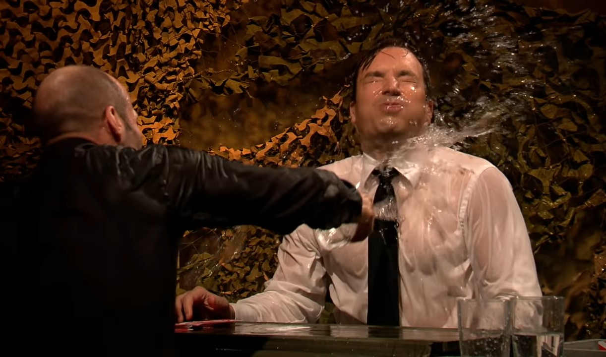 Jimmy Fallon Faces Off With Jason Statham For The Ultimate Water War ...