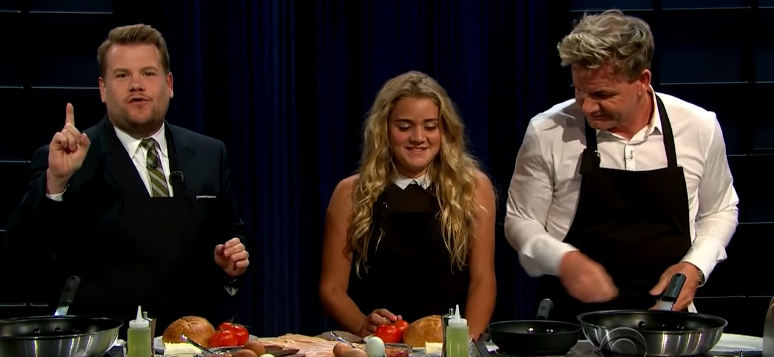 Gordon And Matilda Ramsay Share A Traditional English Breakfast Cook ...