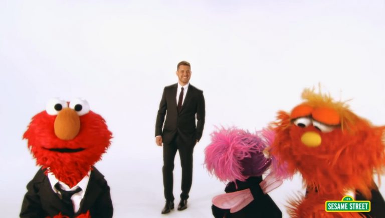 Michael Bublé Teams Up With Elmo And The Sesame Street Gang For An ...