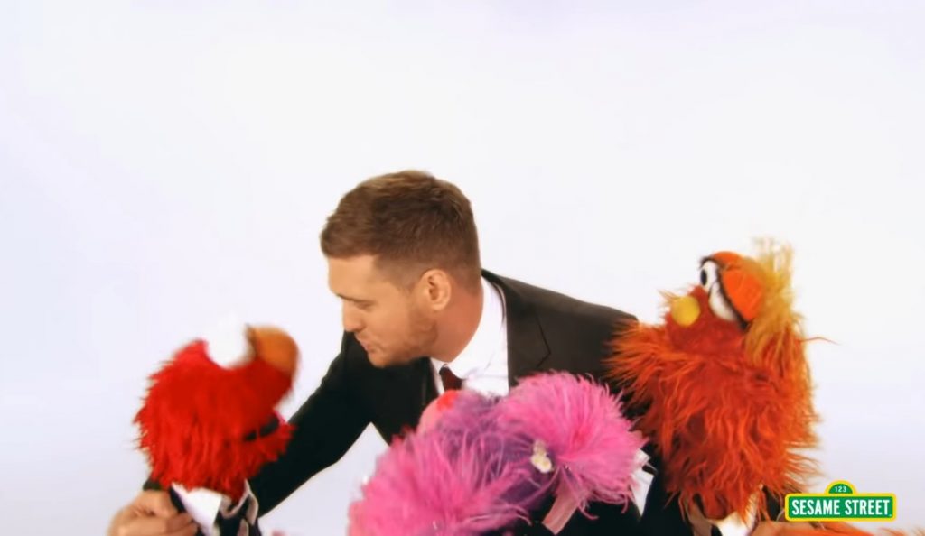 Michael Bublé Teams Up With Elmo And The Sesame Street Gang For An ...