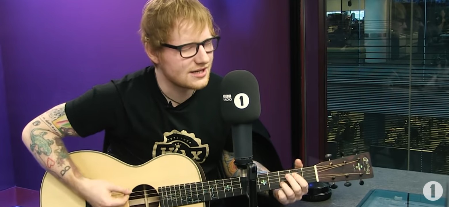 Ed Sheeran Goes Live For The First Ever Performance Of ‘Castle On The ...
