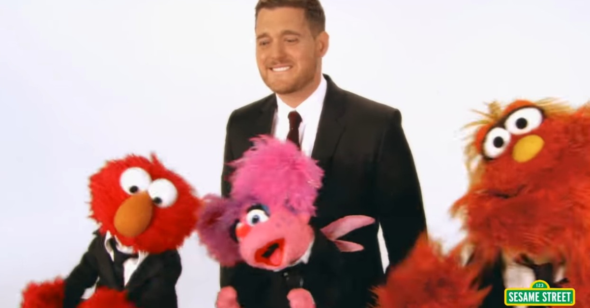 Michael Bublé Teams Up With Elmo And The Sesame Street Gang For An ...