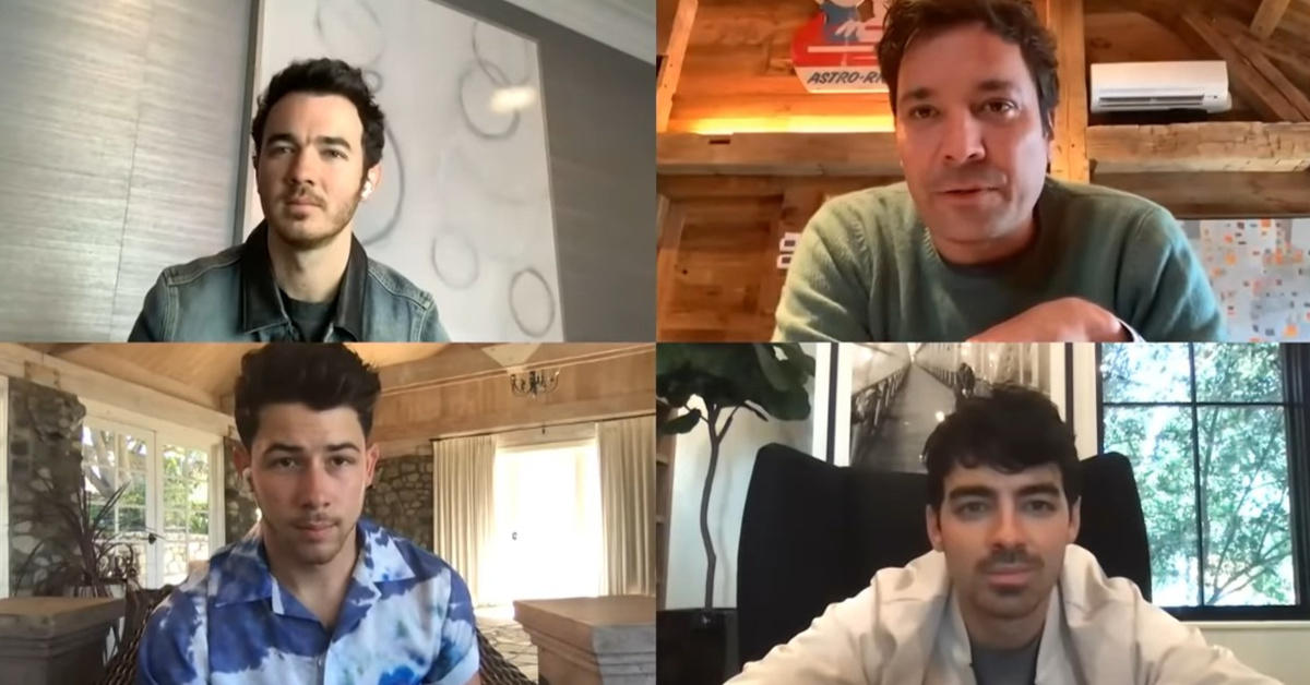 Jimmy Fallon Gets The Jonas Brothers Do Their Best To Do Nick’s ‘Baby ...