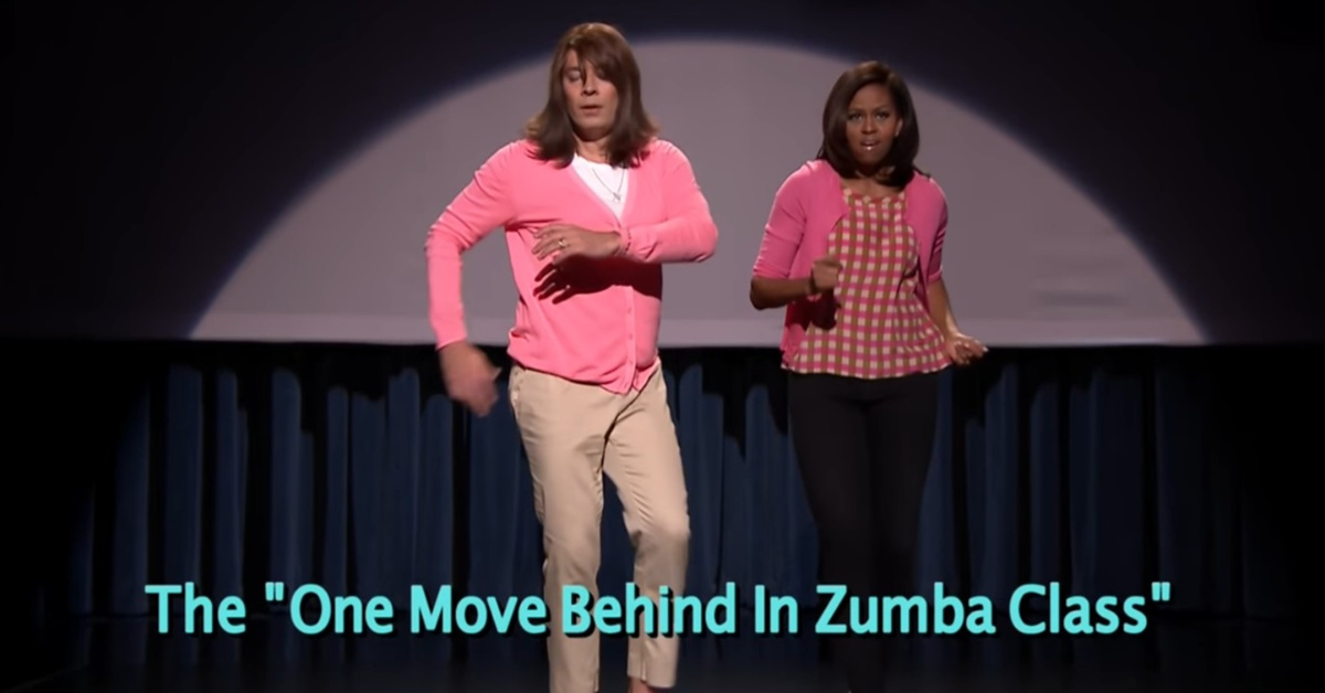 Michelle Obama Joins Jimmy Fallon For A Hilarious ‘Evolution Of Mom ...
