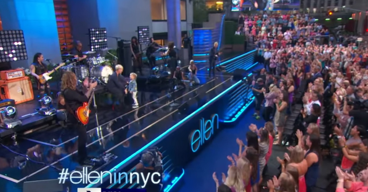 Pink Visits Ellen In NYC To Premier Her Song Written Especially For ...