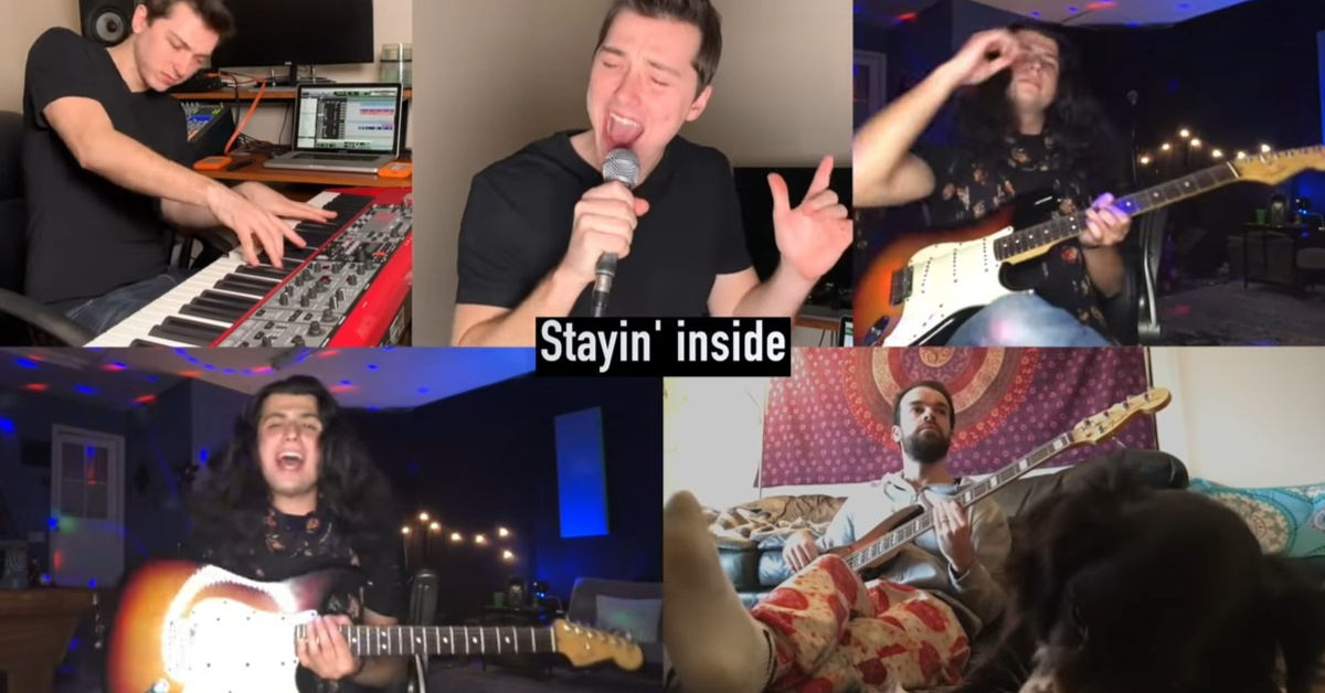 Man Sings A Hilarious And Impressive COVID-19 Bee Gees Parody With ...