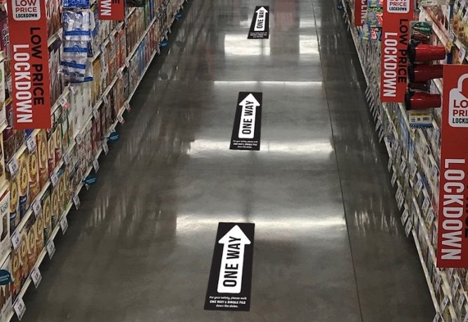 Walmart Is Keeping Us Safe With A Simple Solution – One-Way Aisles ...