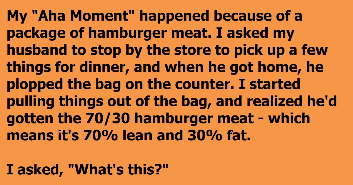 A Wife Has Her ‘Hamburger Moment’ And Her Married Life Is Never The ...