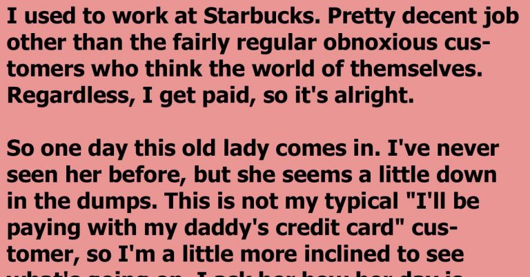 A Barista Sees A Woman Crying At Starbucks And Decides To Do The Right ...