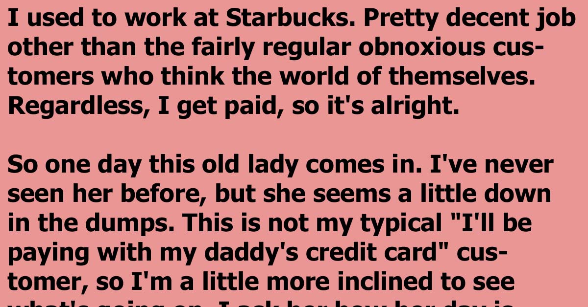 A Barista Sees A Woman Crying At Starbucks And Decides To Do The Right ...