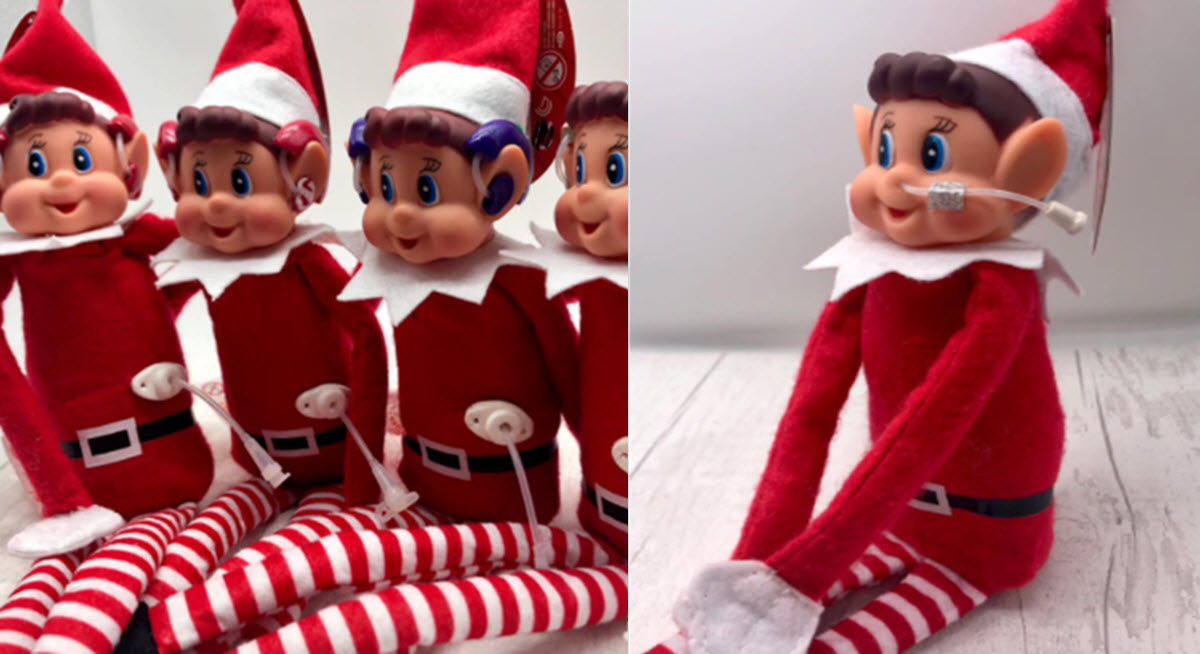 Compassionate and Creative Mom Makes Custom Holiday Elf Dolls To Cheer ...