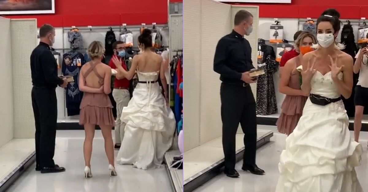 Bride Goes To Target, Marches In And Demands Her Husband Marry Her ...