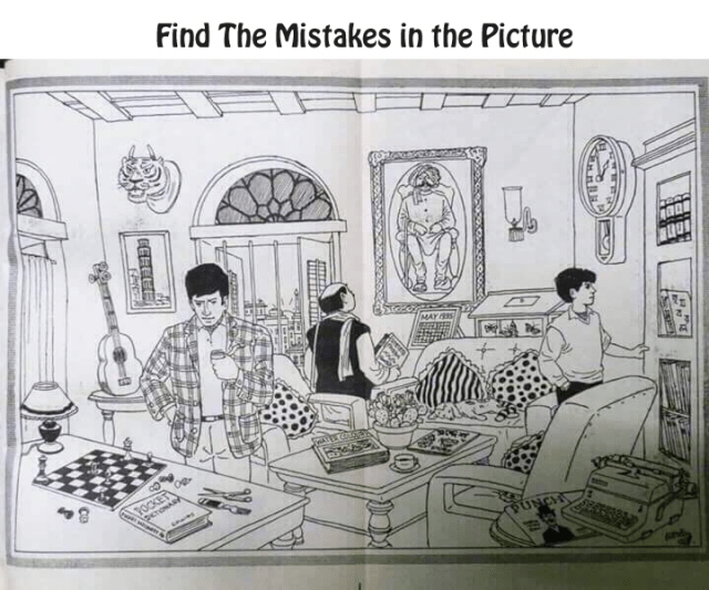 There are Nine Mistakes in This Image. Can You Find Them ...