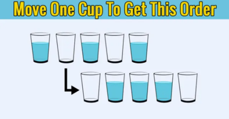 Think Outside the Box to Solve This Tricky Water Glass Riddle ...