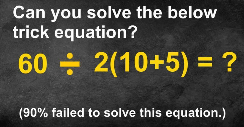 This Problem Is Simple Math But Nobody Can Get It – InnerStrengthZone.com