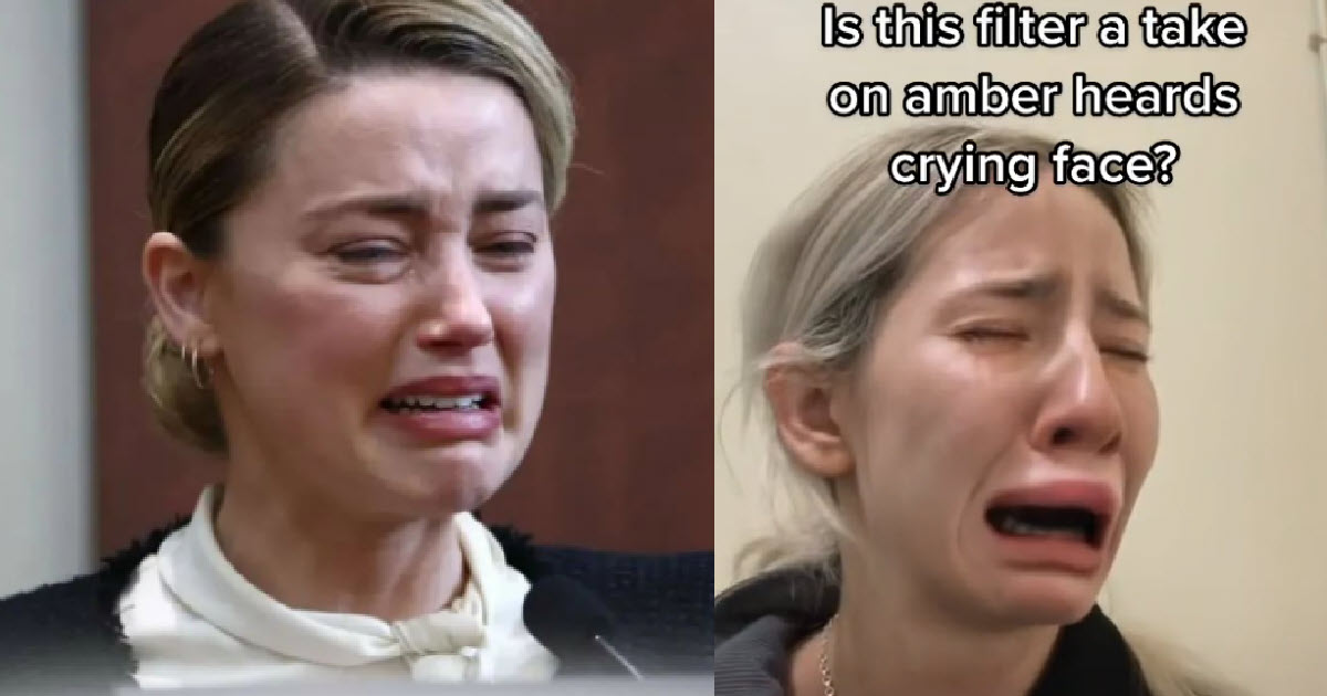 Snapchat Swears New Crying Filter Was Not Inspired by Amber Heard’s ...